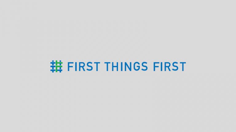 Find Your Region - First Things First