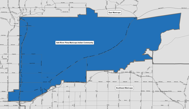Salt River Pima-Maricopa Indian Community Region - First Things First